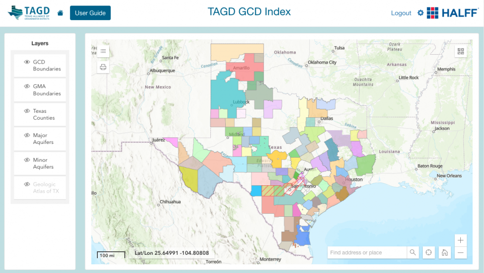 GCD Index | The Texas Alliance of Groundwater Districts